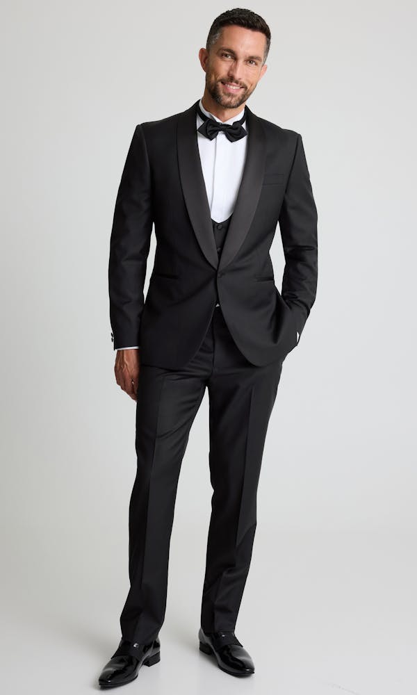 Svart s100 smoking, regular fit | Dressmann