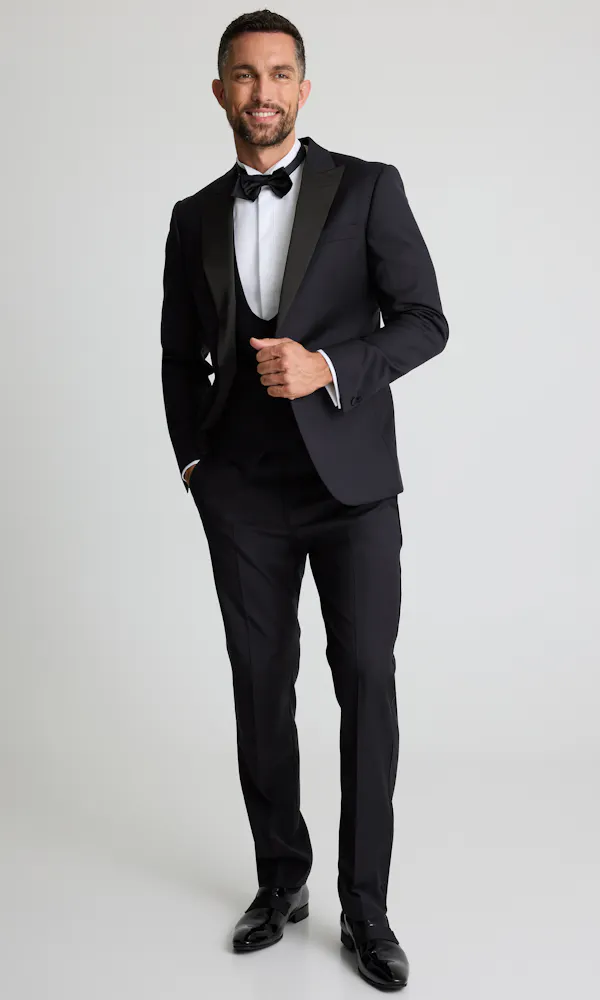 Blue - dark Premium, Navy smoking, slim fit | Men | Suits - Suit ...
