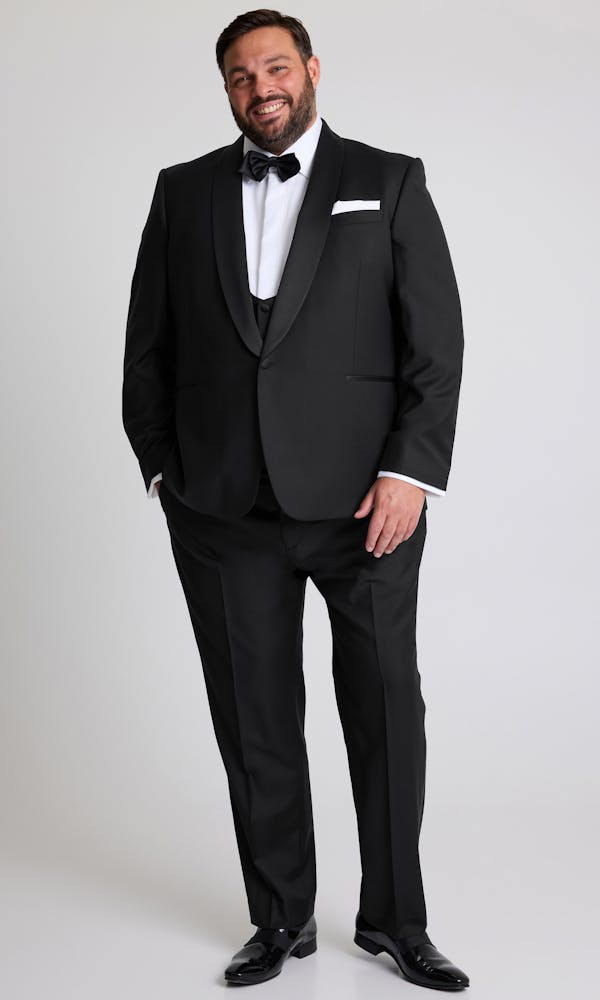 Svart s100 smoking, regular fit | Dressmann